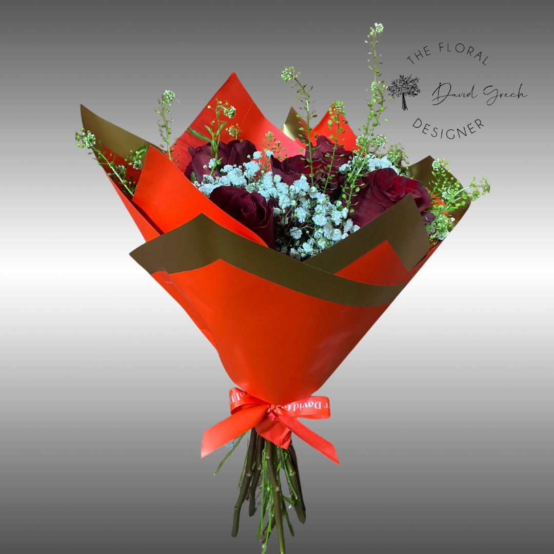 Special 6Red Roses Bouquet - The Floral Designer